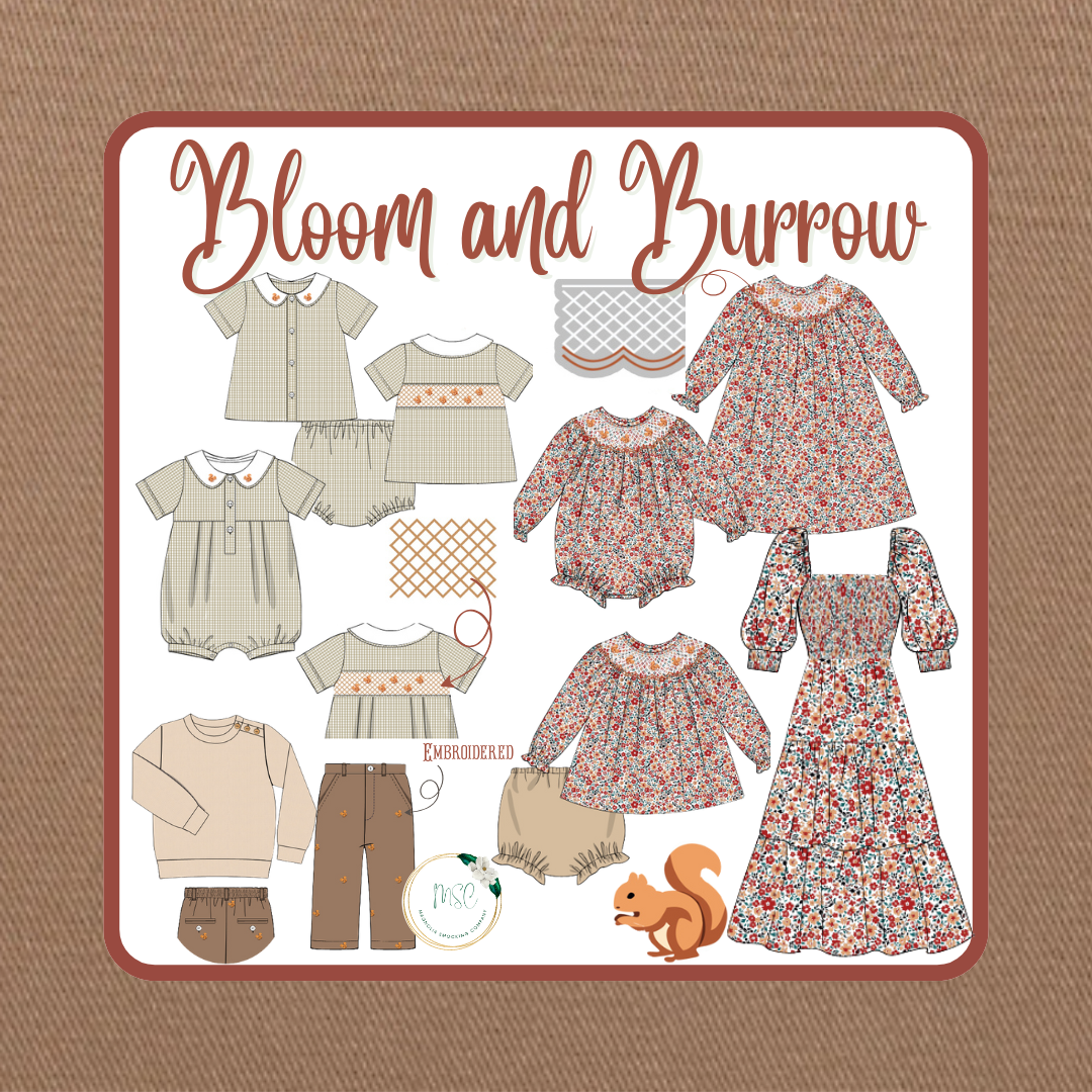 Bloom & Burrow – Magnolia Embroidery Company, LLC