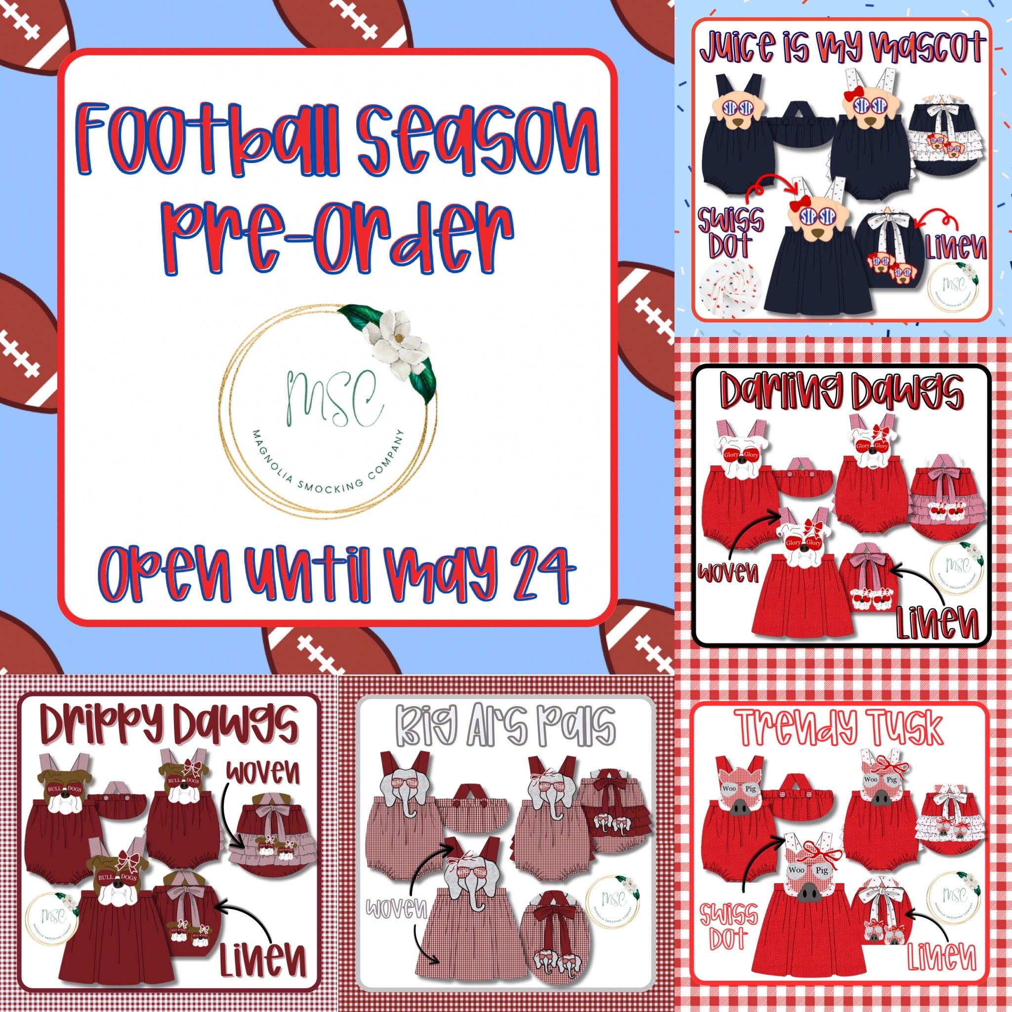 Mascot Pre-Order *ETA August* – Magnolia Embroidery Company, LLC
