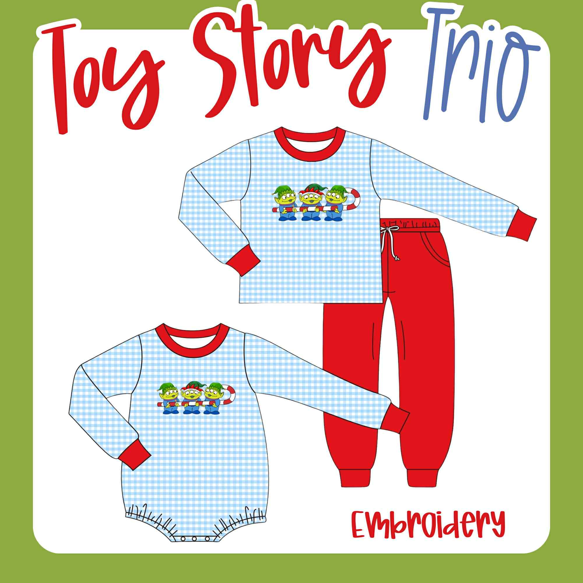 Toy Story Trio – Magnolia Embroidery Company, LLC